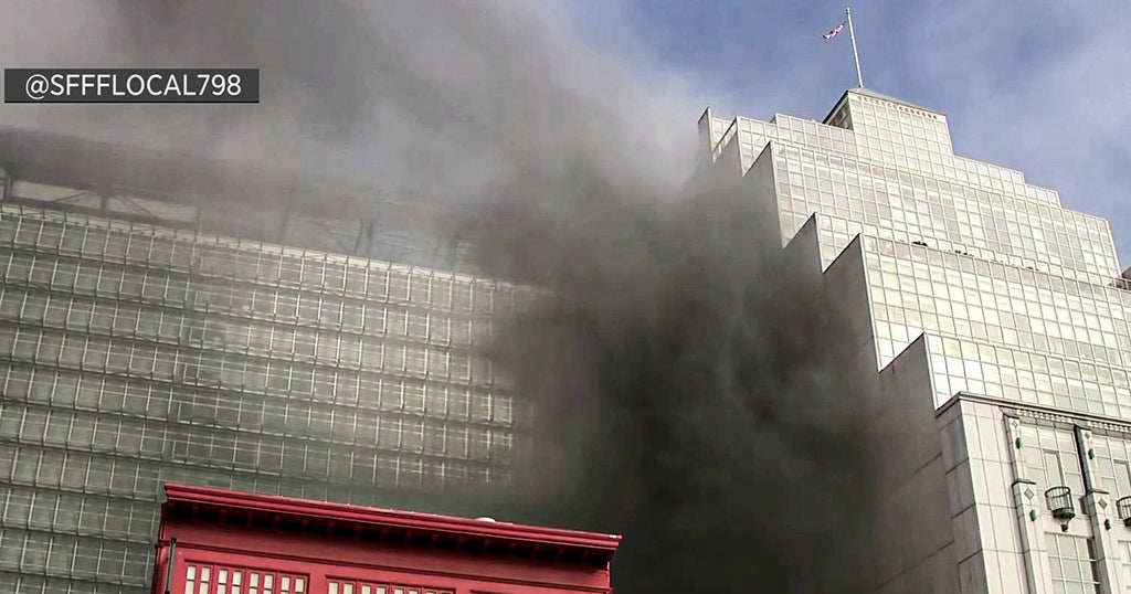 UPDATE: 2-Alarm Fire Erupts At San Francisco Residential Hotel - CBS ...