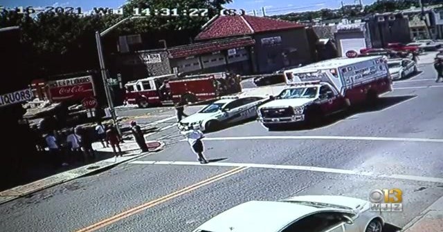 Security Camera Video Shows Chaotic Scene Quick Police Response After