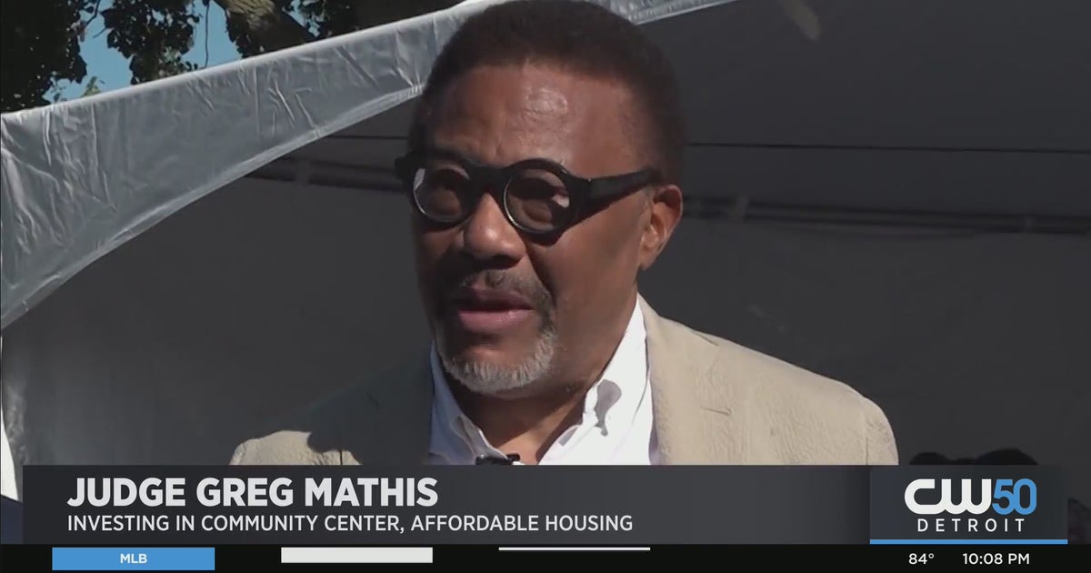 Judge Greg Mathis To Build New Community Center, Affordable Housing On ...