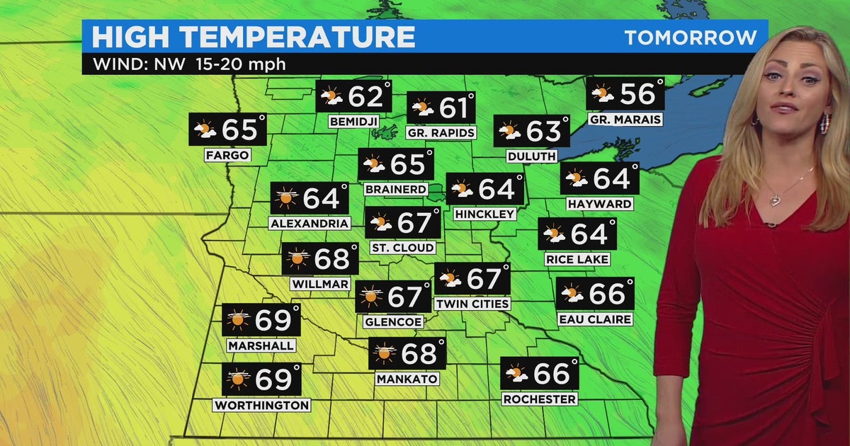 Minnesota Weather: Monday Will Be Coolest Day Since Late May - CBS ...