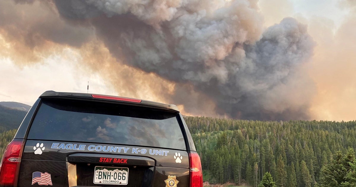 Fire Near Sylvan Lake State Park Grows To Over 1,400 Acres Monday - CBS ...