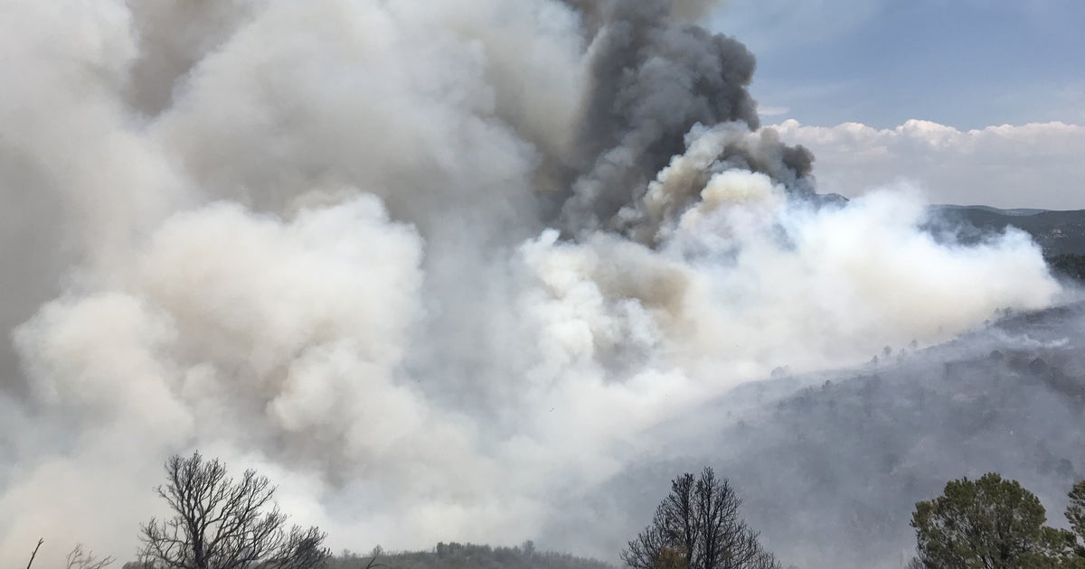 Wild Cow Fire Grows To 245+ Acres, Sends Plumes Of Smoke Into The Air ...