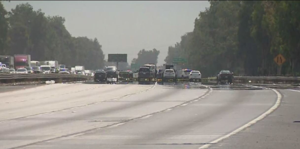 Suspect Killed After Wild Pursuit Ends With Shooting On 10 Freeway In ...