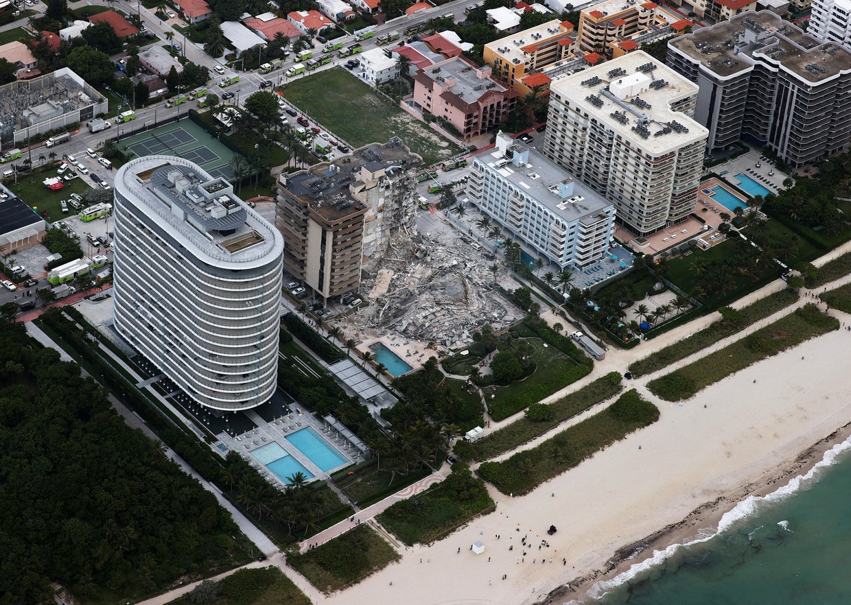 Photos: Florida beachfront condo collapses