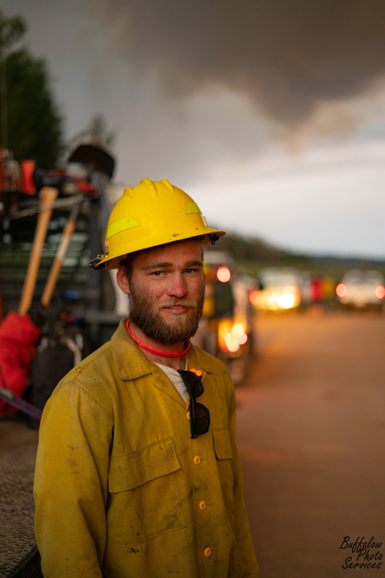 Photos: Muddy Slide Fire Lights Up Night Sky In Routt County - CBS Colorado