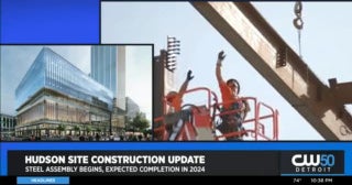 Hudson's Site Update: Block Building Takes Shape With Arrival ...