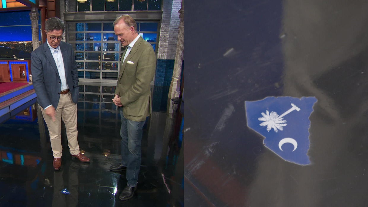 Stephen Colbert on being back on stage - CBS News