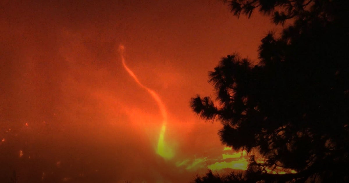 VIDEO: Raging Lava Fire Whips Up Terrifying Firenado; Burn Zone Grows ...