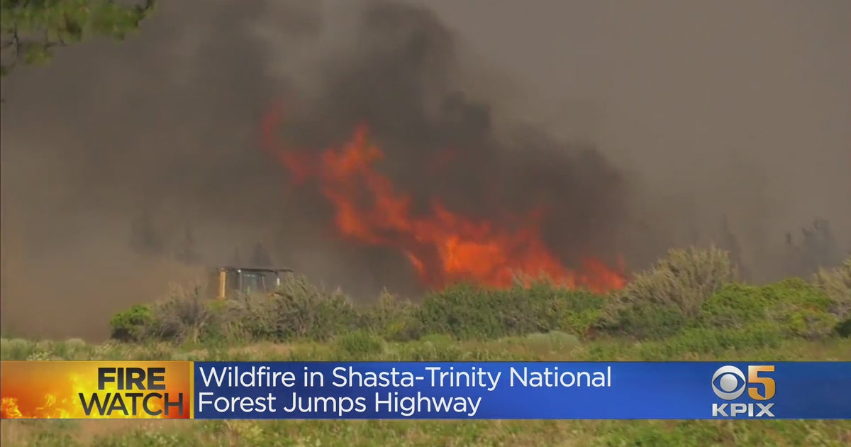 UPDATE: Lava Fire Grows To Nearly 5,000 Acres Due To Strong Winds - CBS ...