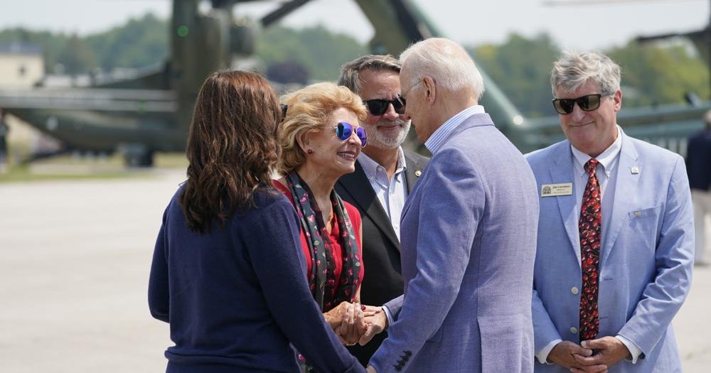 Biden visits Michigan to tout bipartisan infrastructure plan - CBS News