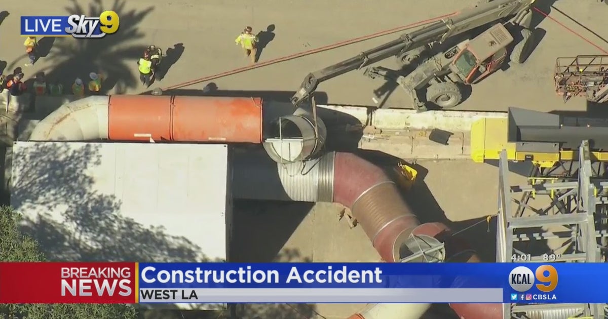 Construction Worker Critically Injured After Large Pipe Falls On Him ...