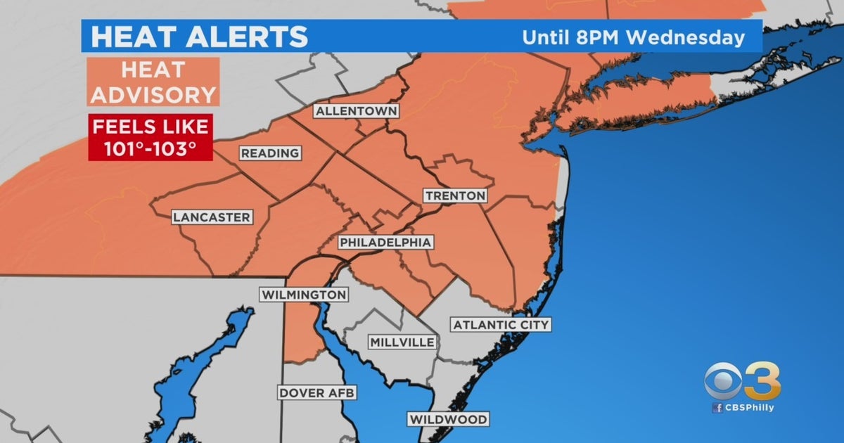 Philadelphia Weather: Another Day Of Extreme Heat, Strong Storms ...