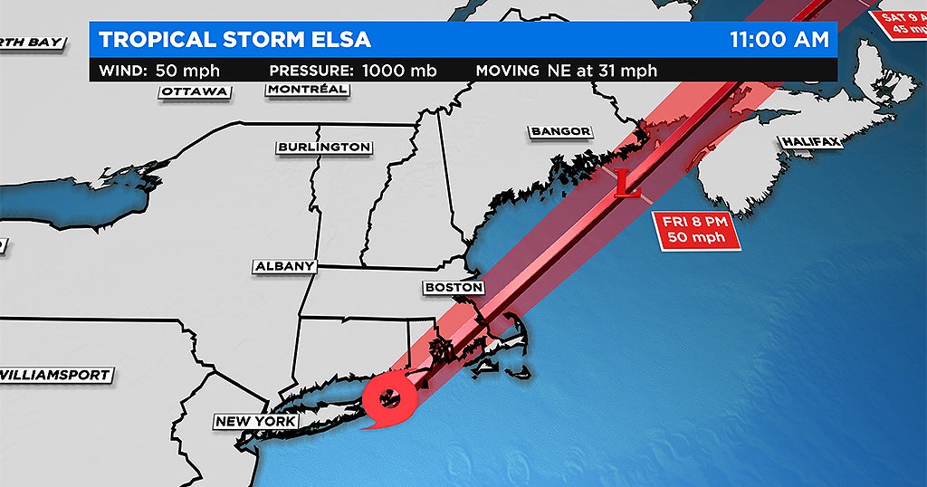 Tropical Storm Elsa Brings Heavy Rain, Gusty Winds And Potential Power ...