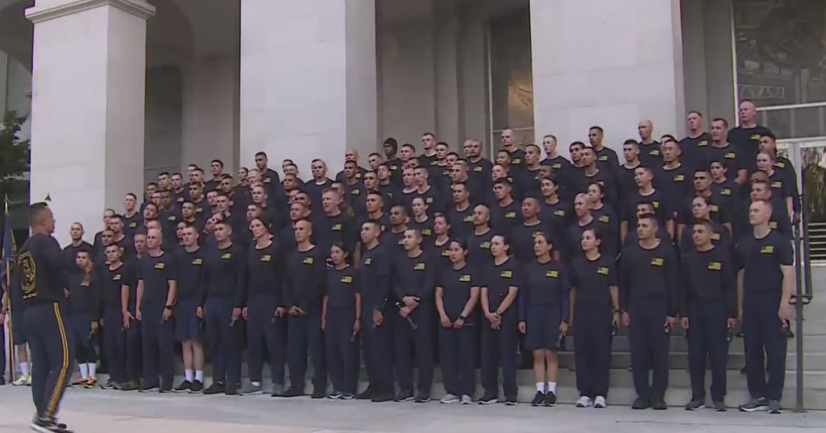 119 CHP Cadets Complete Time-Honored Tradition Days Ahead Of Graduation ...