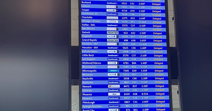 Power At DIA Now Restored After Causing Flight Delays & Headaches - CBS ...