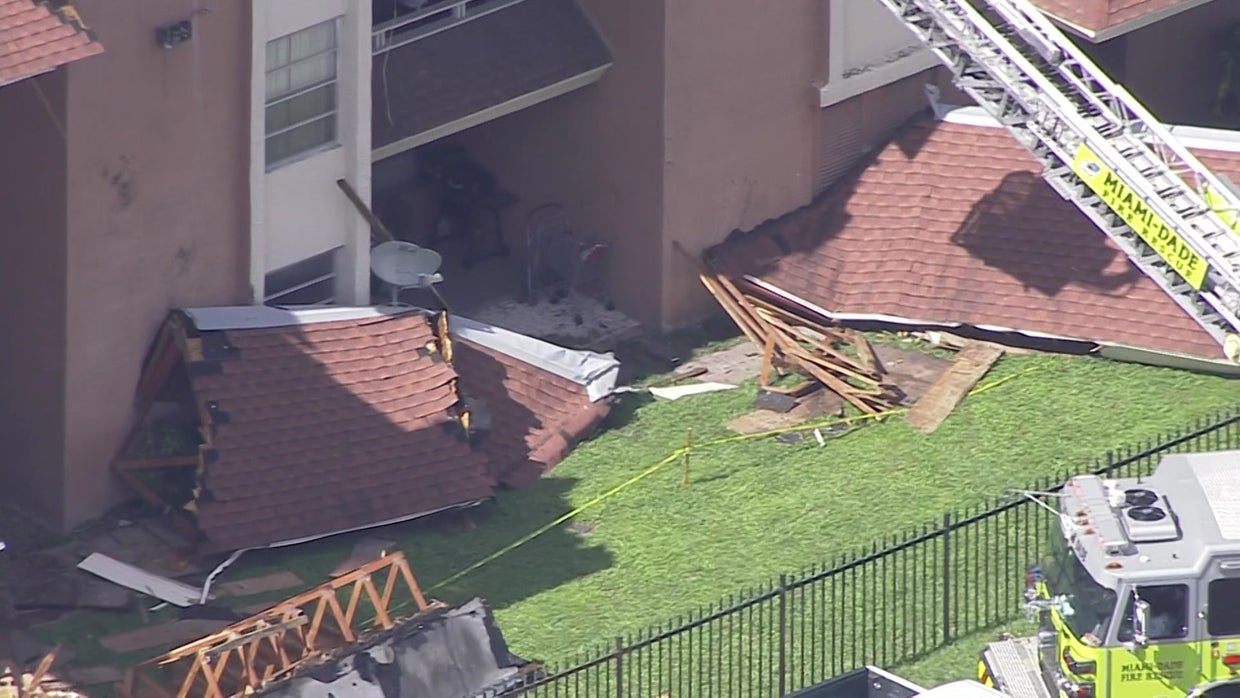 Partial Roof Collapse Leads To Building Evacuation In Northwest Miami ...