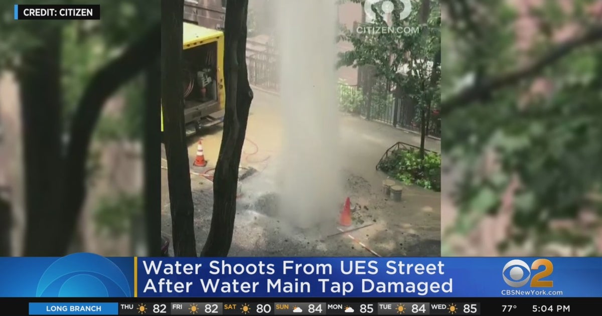 Geyser Of Water Shoots 20 Feet Into Air After Contractor Damaged Upper ...