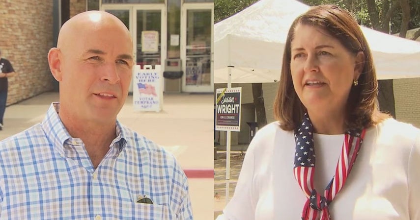 Susan Wright, Jake Ellzey Campaign During Final Push In Runoff For ...
