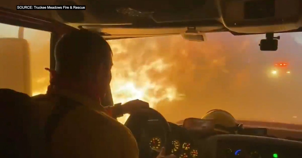 VIDEO: Firefighters Narrowly Escape Out Of Tamarack Fire Flames - CBS ...