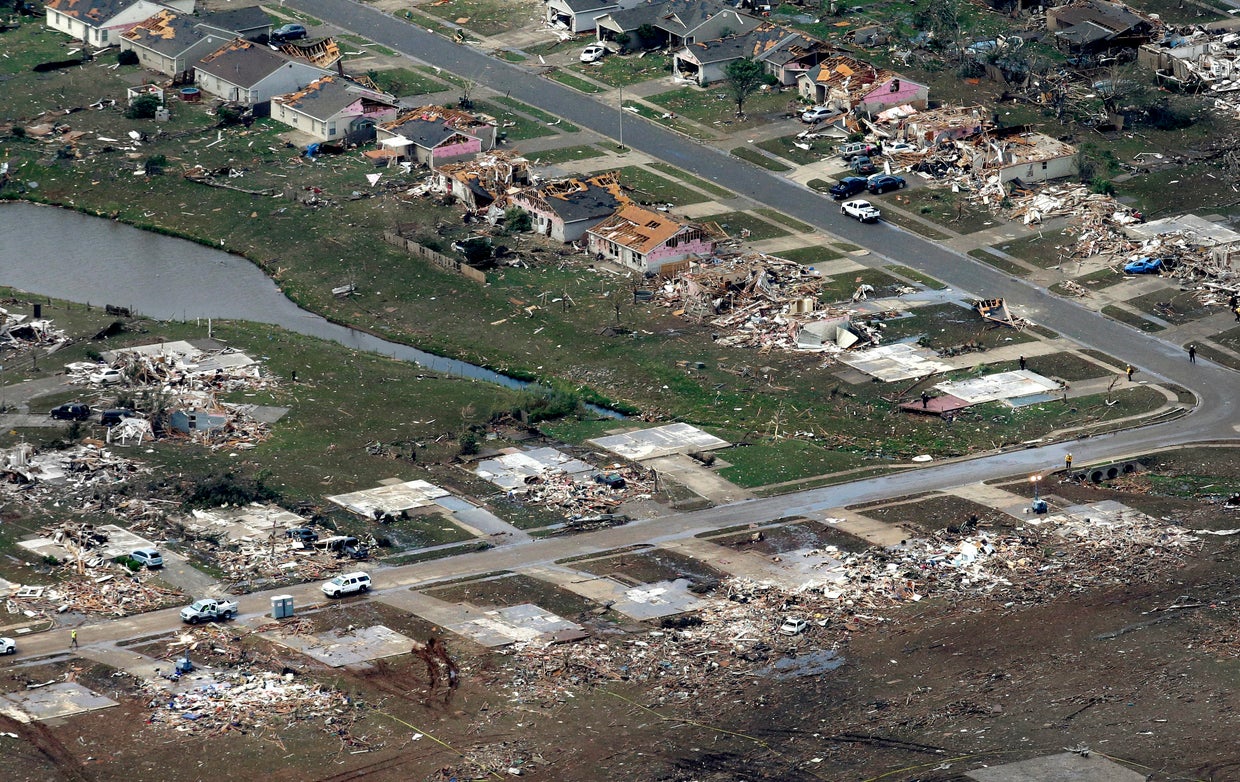 Devastating photos of tornado damage