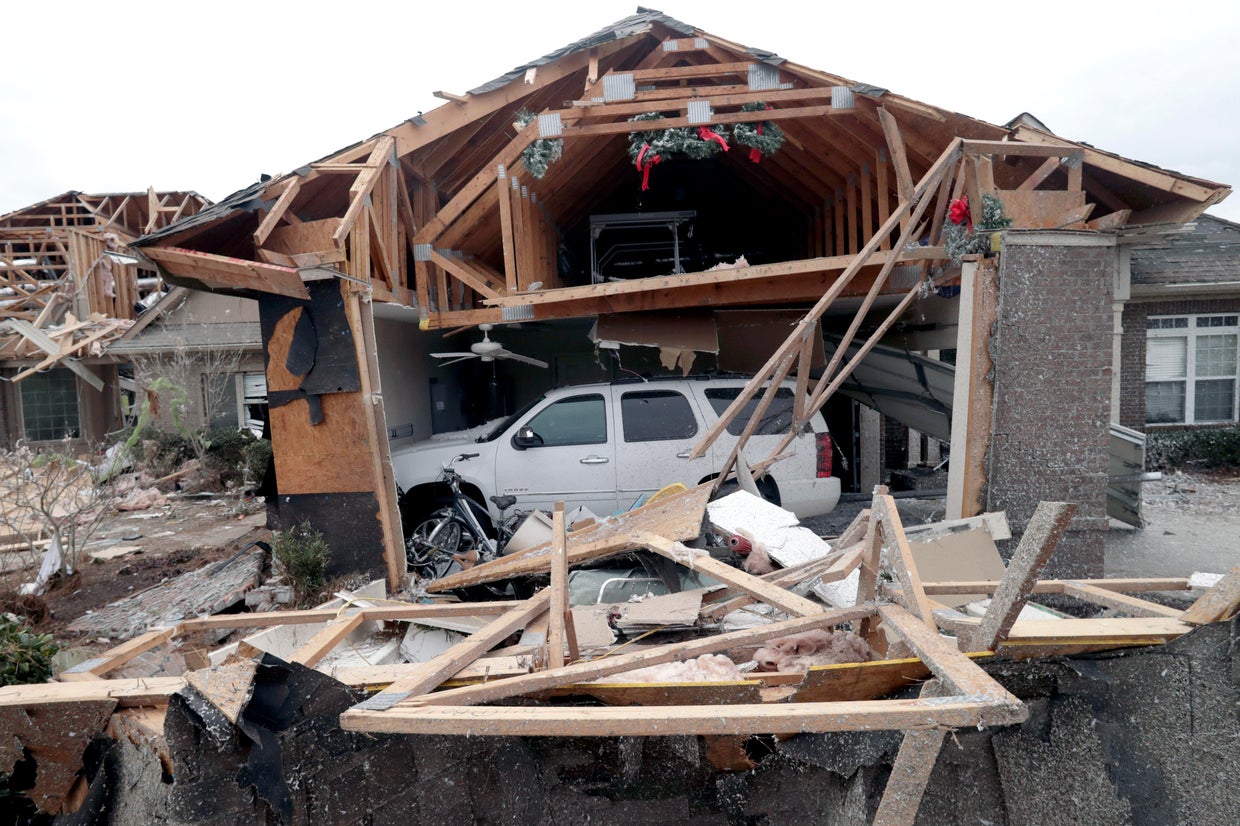 Devastating photos of tornado damage