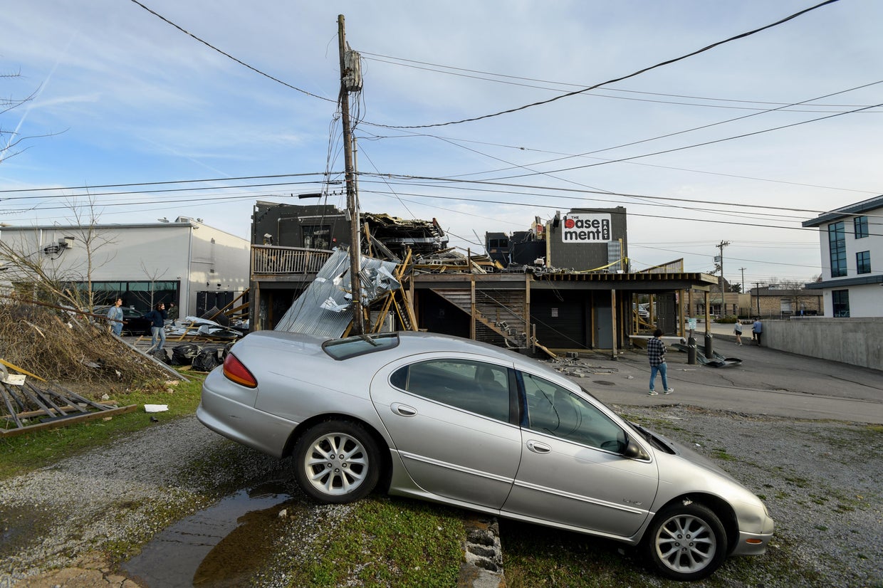 Devastating photos of tornado damage