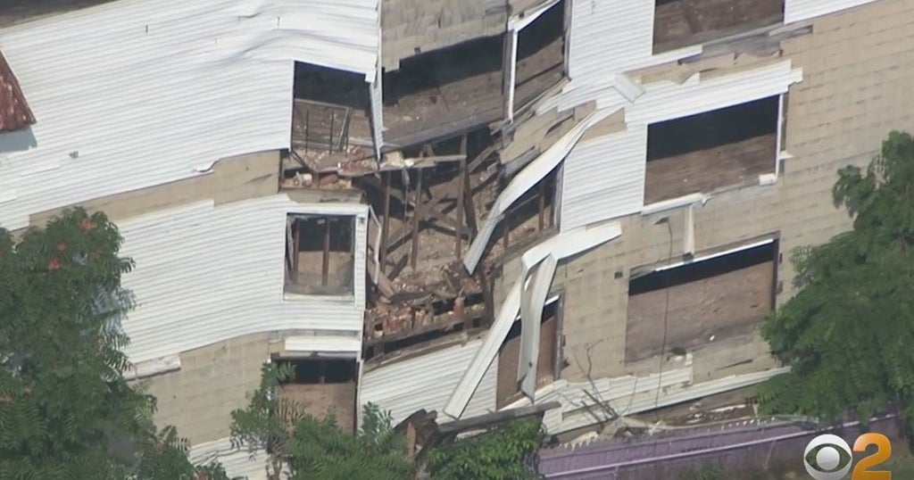 Investigation Underway After Newark Building Partially Collapses - CBS ...