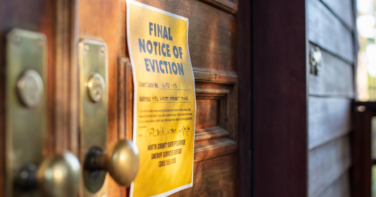 Democrats at odds over extending federal eviction moratorium - CBS News