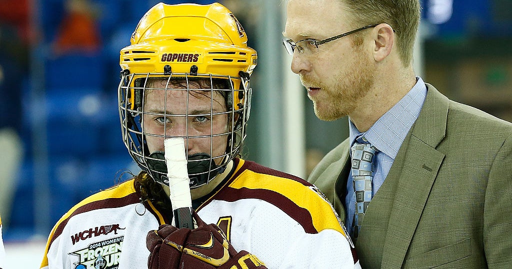 UST Women's Hockey Coach Joel Johnson Will Lead 2022 Olympic Team - CBS ...