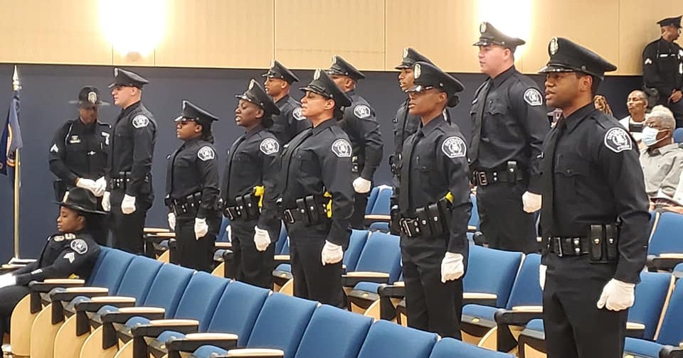 Detroit Police Department Holds Graduation Ceremony For Recruit Class ...
