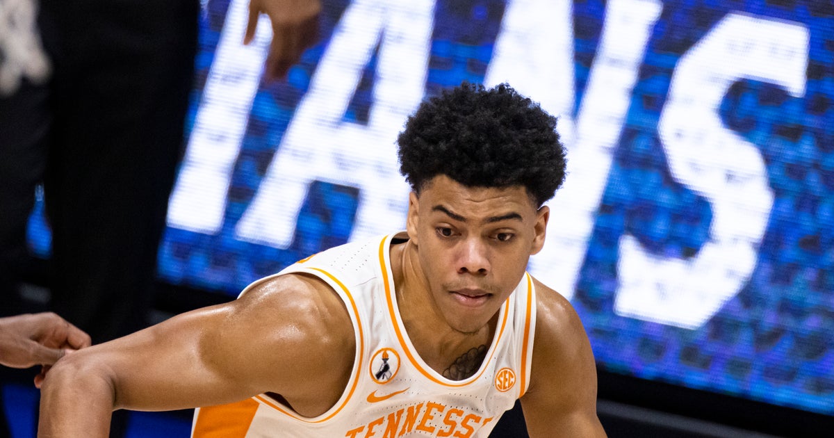 76ers Take Tennessee Guard Jaden Springer With 28th Pick Of Draft - CBS ...