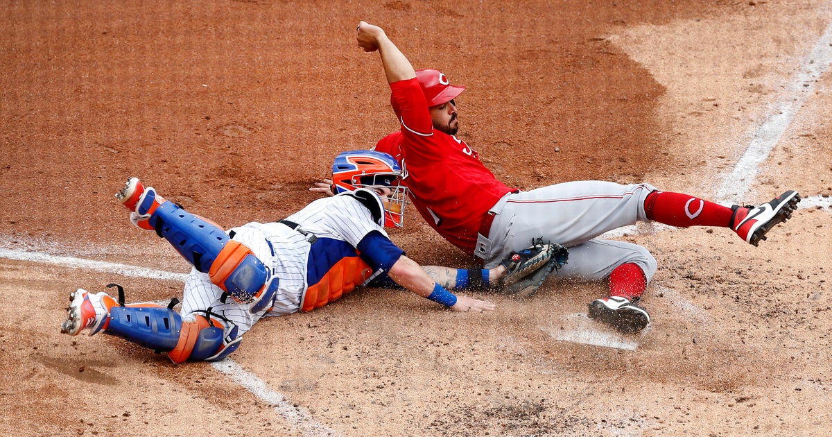 Fill-In Max Schrock Gets 5 Hits, Reds Hammer Mets - CBS New York