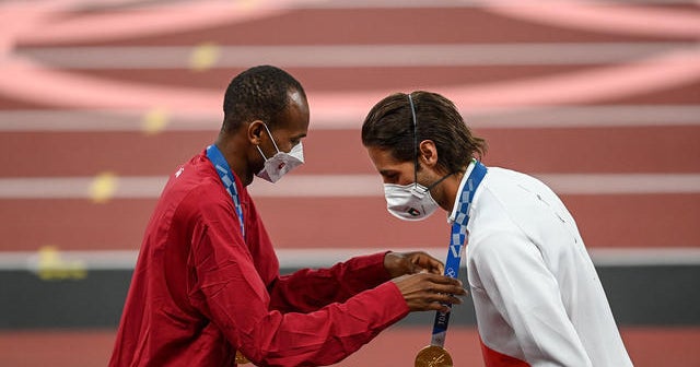 When they tied, these two Olympians decided to share a gold medal - CBS ...