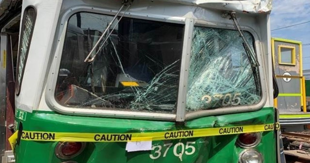 Green Line Trolley Driver Facing Charges For July Crash - CBS Boston