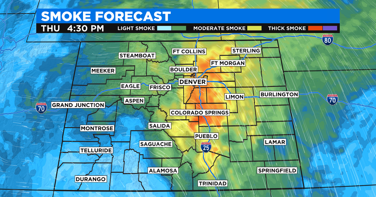 Colorado Weather: The Horrible Haze Expected To Get Worse - CBS Colorado