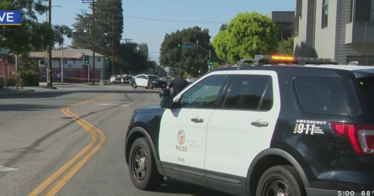 Police investigate possible looting of burning Walmart - CBS Los Angeles