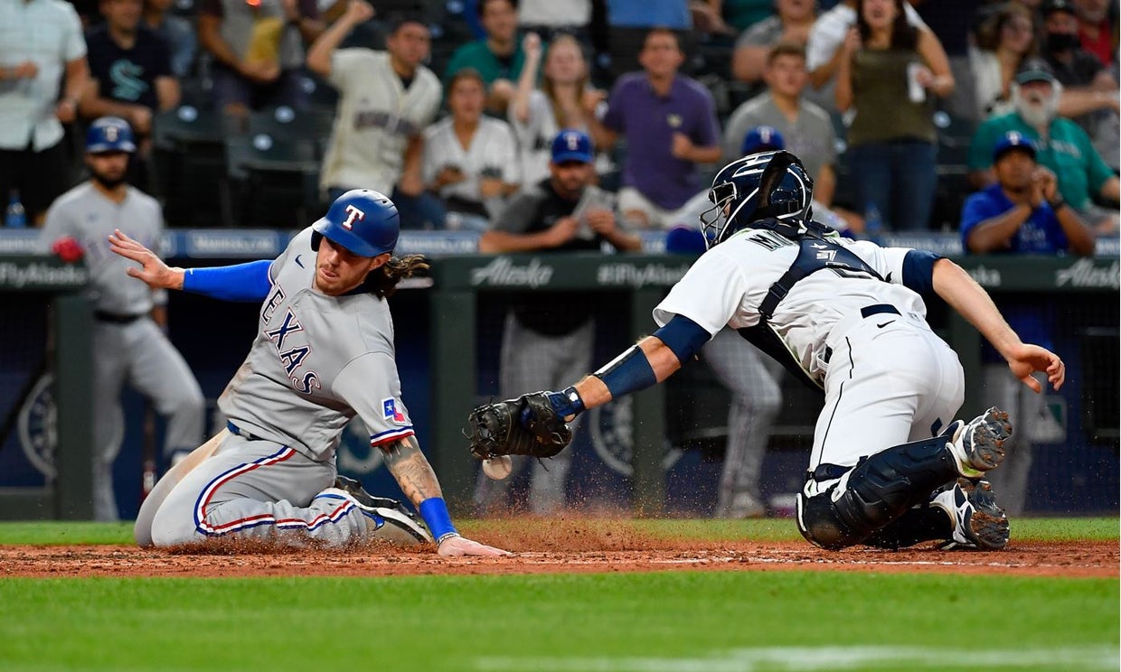 Texas Rangers Snap 14-Game Road Skid With Win Over The Mariners - CBS Texas