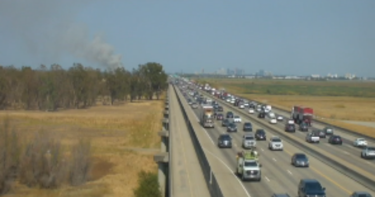 Crews Battle Fire In West Sacramento - CBS Sacramento
