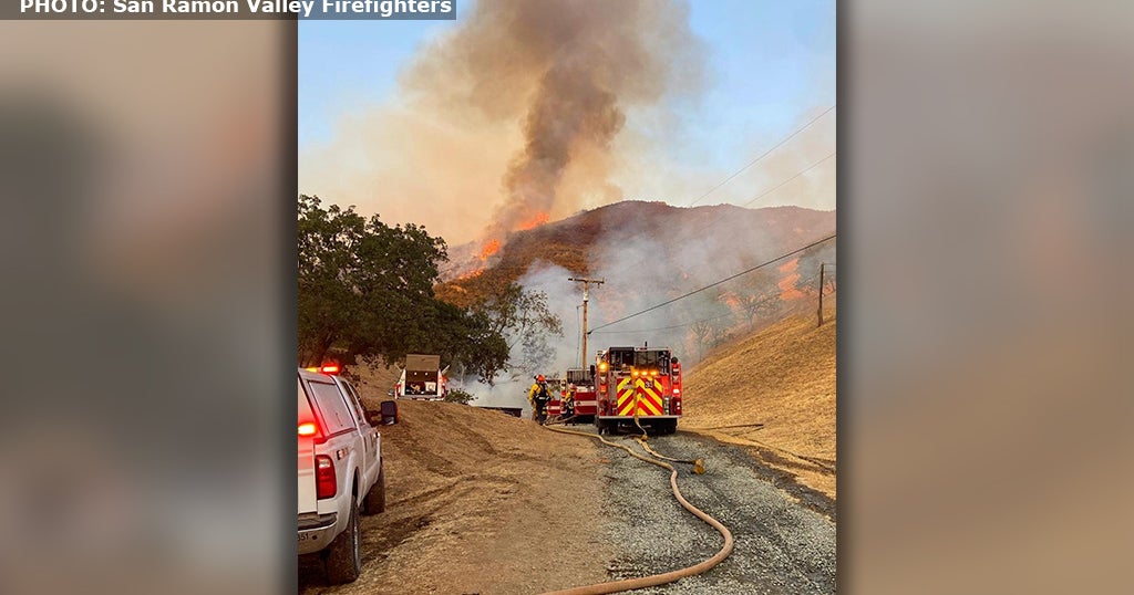 1 Injured, House Burned in 5-Acre Brush Fire in Contra Costa County ...