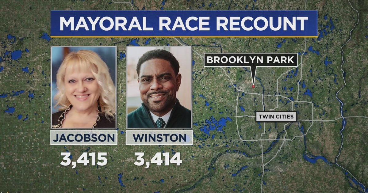 Recount To Be Held Thursday In Tight Brooklyn Park Mayoral Race - CBS ...