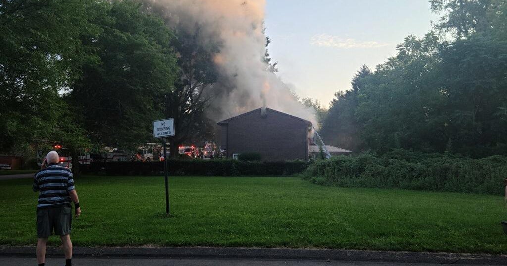 One Person Rescued From House Fire In Plum Borough - CBS Pittsburgh