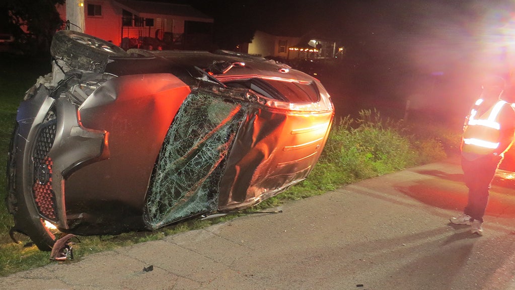 Woman Arrested, Facing DUI Charges Following Rollover Crash In Kiski Twp. - CBS Pittsburgh