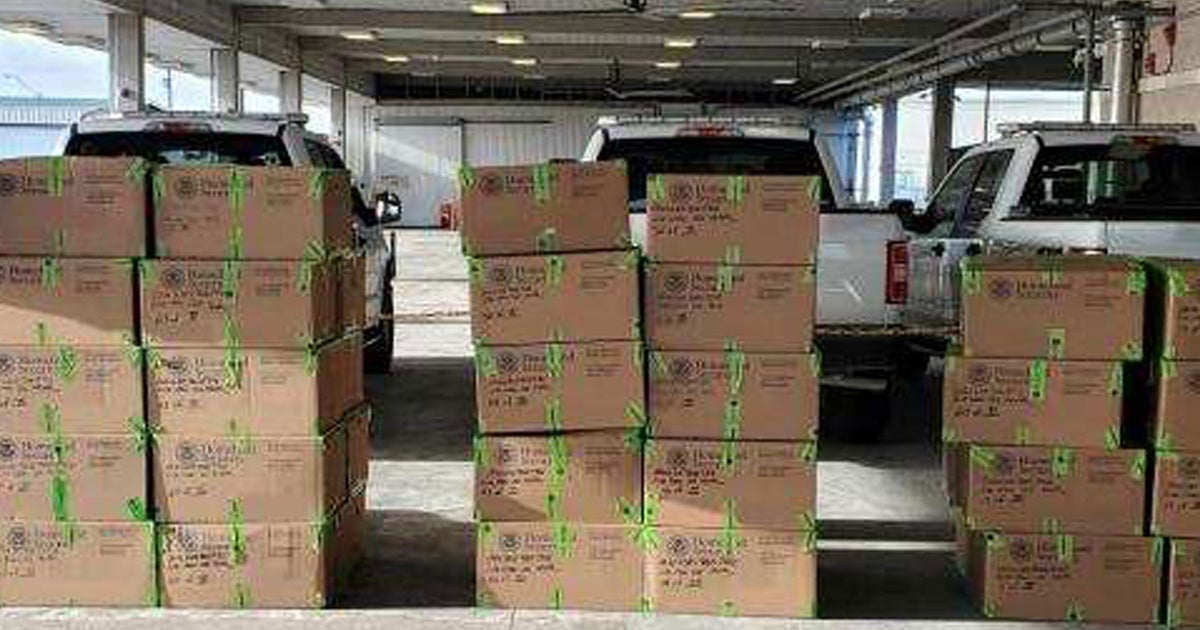 $16 Million In Methamphetamine Seized At Texas-Mexico Border - CBS Texas