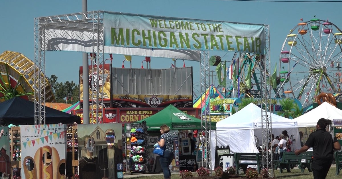 Michigan State Fair Returns, Now Through Labor Day - CBS Detroit