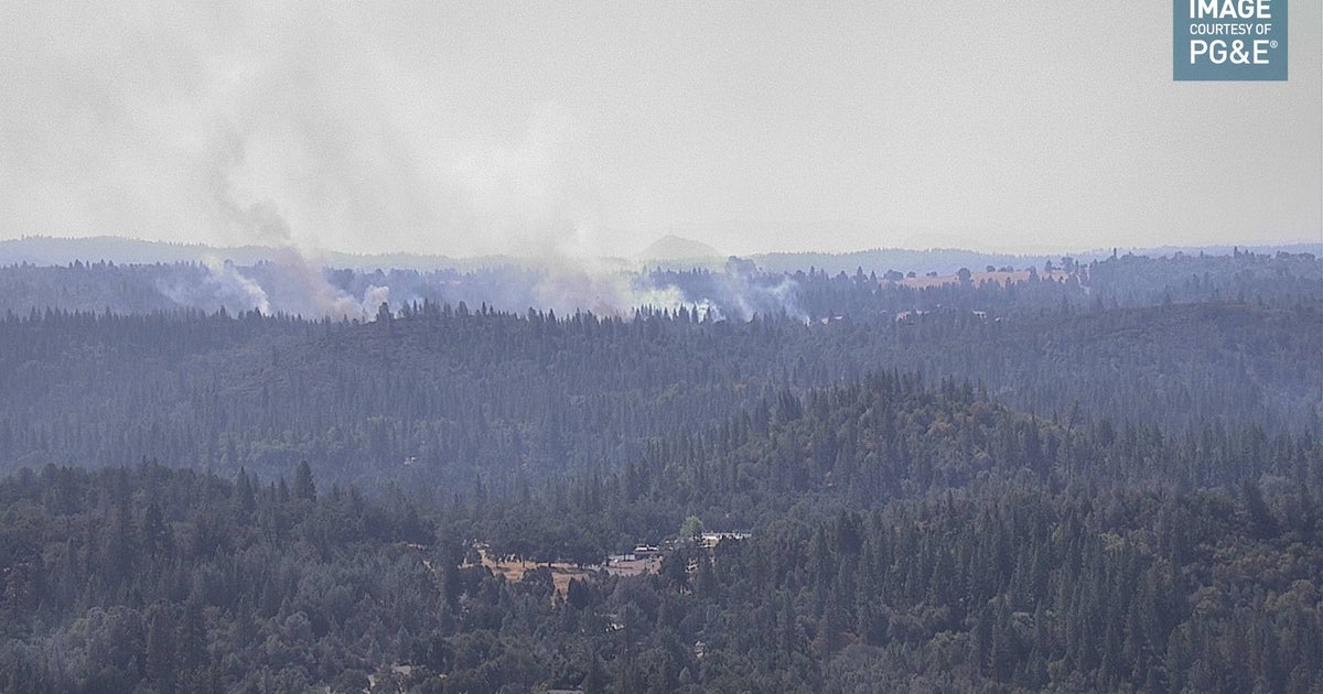 Crews Respond to Vegetation Fire in Amador County - CBS San Francisco