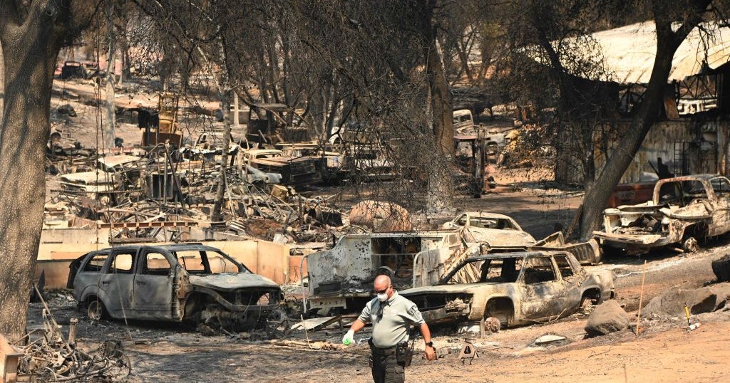 Cache Fire Damage In Lake County Prompts Gov. Newsom To Declare State ...