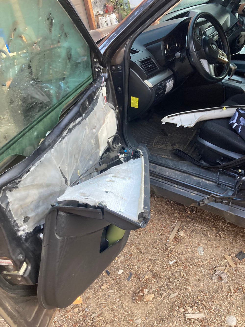 Bear Tears Apart Car's Interior After Getting Stuck Inside - CBS Colorado