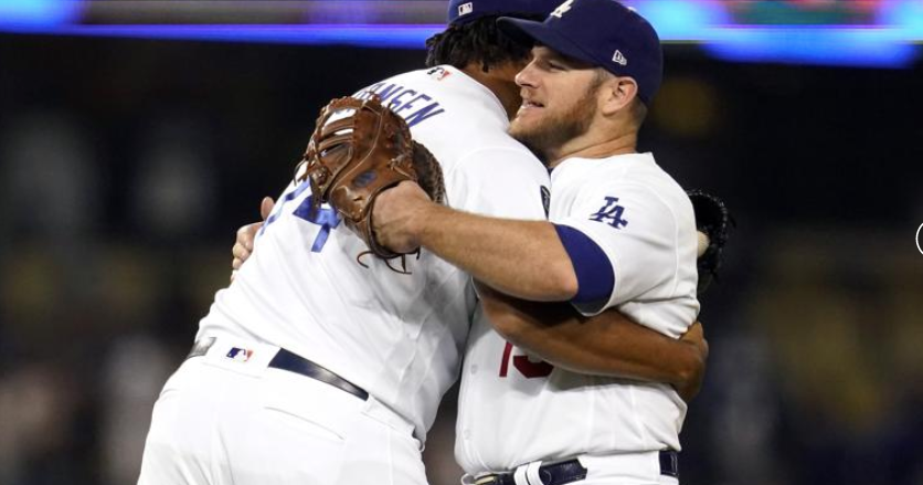 Defending Champion Dodgers Beat D-backs, Clinch Playoff Spot - CBS Los ...