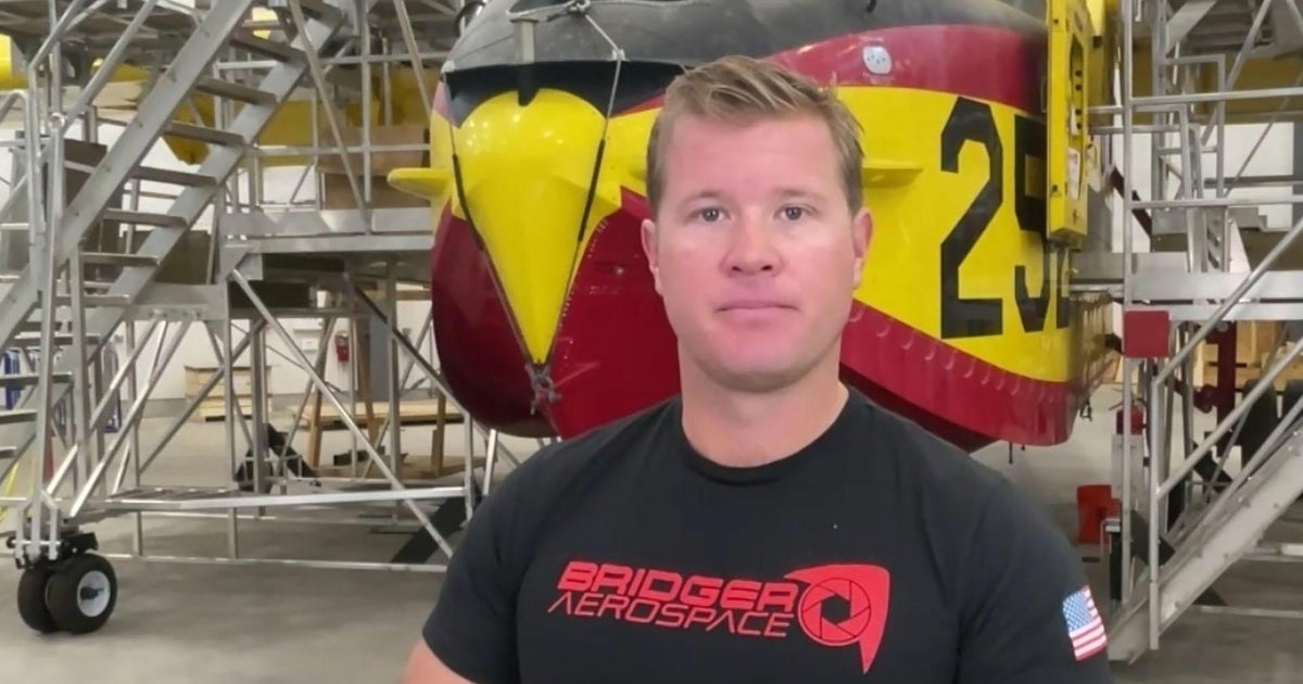 Bridger Aerospace CEO on technology helping fight California wildfires ...