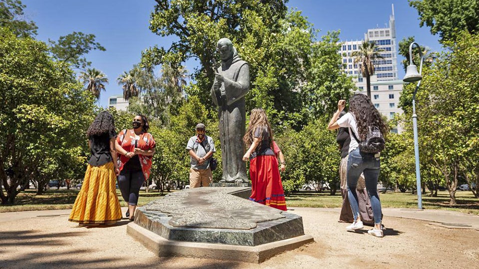 Newsom Signs Law to Replace Fr. Serra Statue With Memorial to ...
